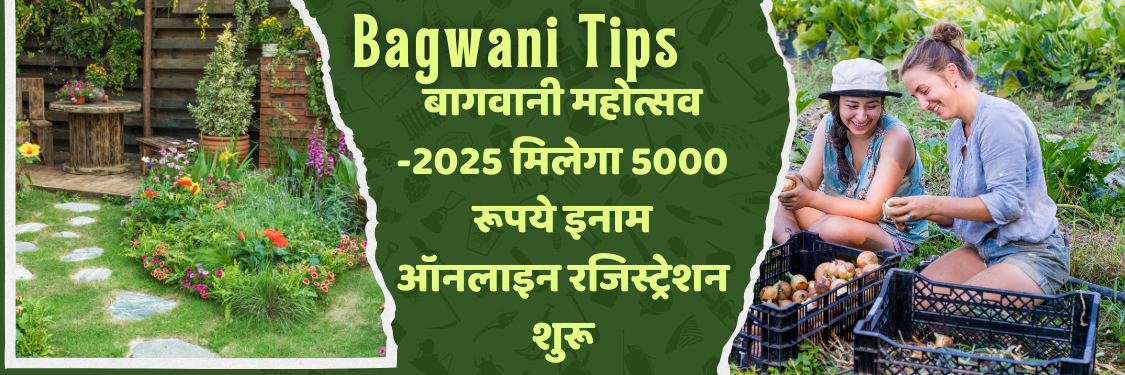 बागवानी महोत्सव 2025 मिलेगा 5000 रुपये इनाम ऑनलाइन रजिस्ट्रेशन शुरू ...