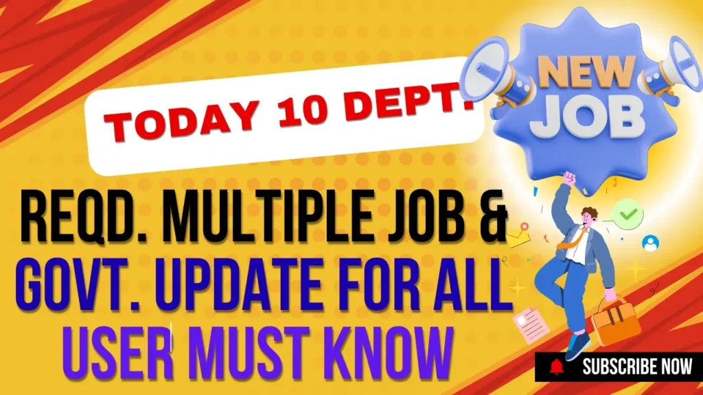 08 New Updated Job Of Today | 05 Aug 08 New Job Vacancy & Update No Fee ...