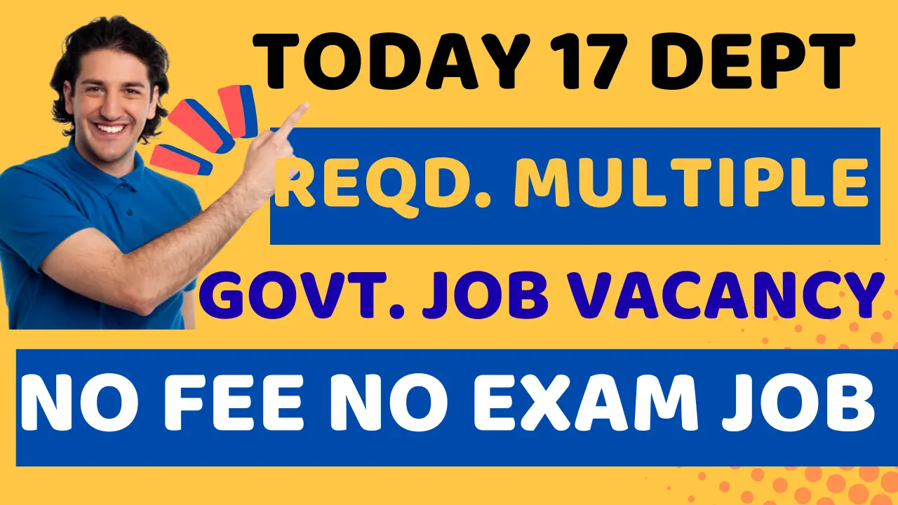 Top 17 New Govt. Job Vacancy & Tech Update of Today | 02 Feb 26 Top 17 ...