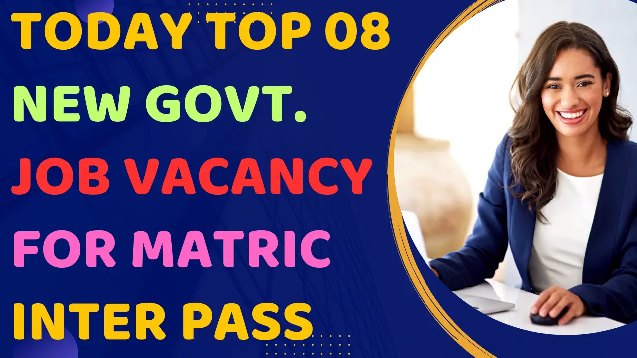 Today 08 Dept. Reqd. Multiple Job Vacancy | 15 March 26 Top 08 New Govt ...